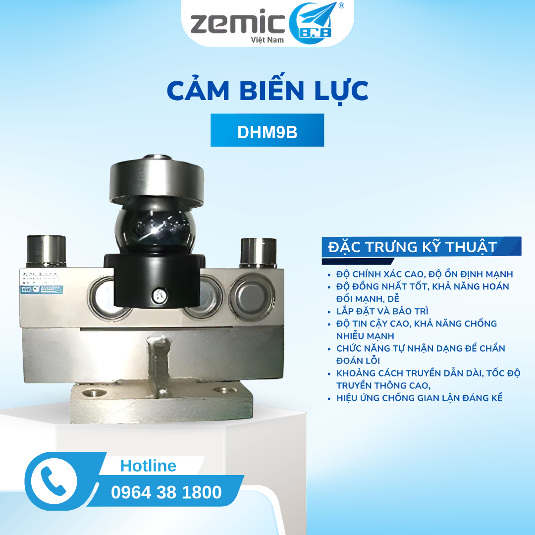 Cảm biến lực DHM9B - Zemic Việt Nam