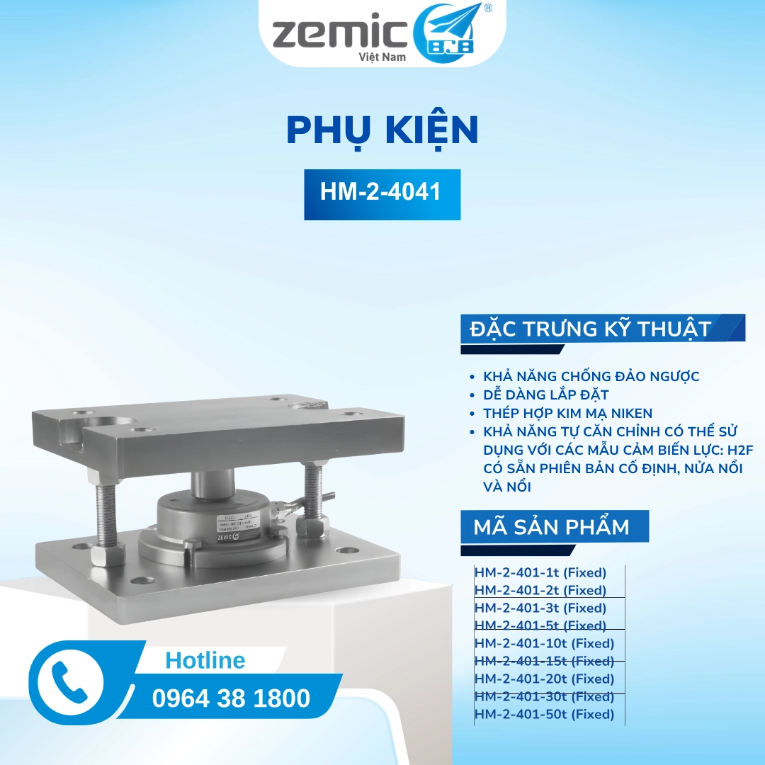 Phụ kiện HM-2-4041 - Zemic Việt Nam