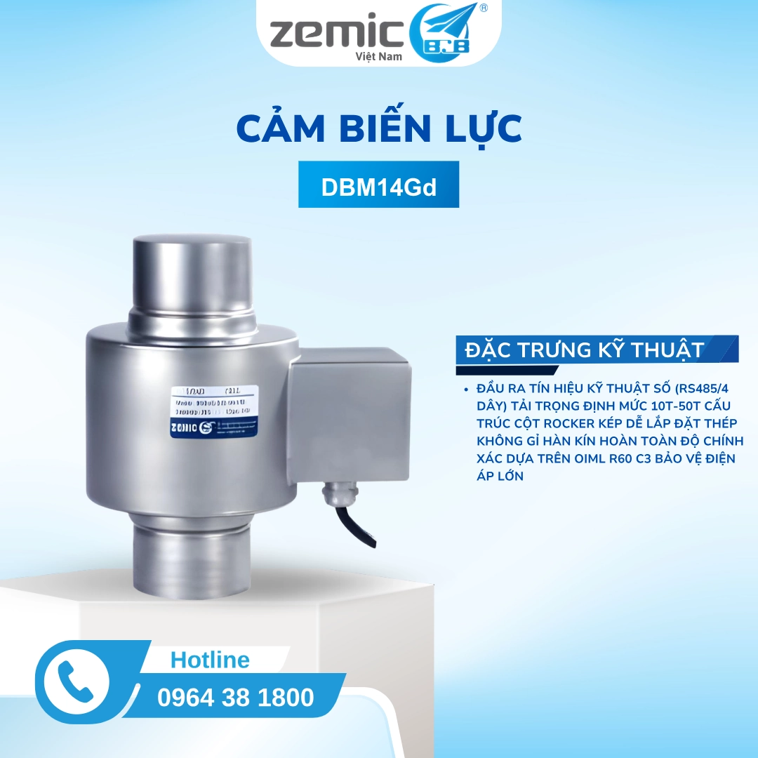 Cảm biến lực DBM14Gd - Zemic Việt Nam