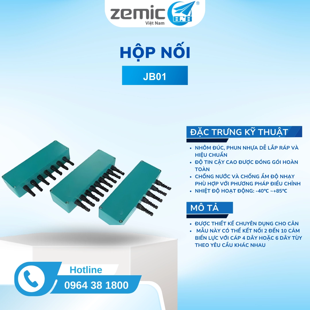 Hộp nối JB01 - Zemic Việt Nam